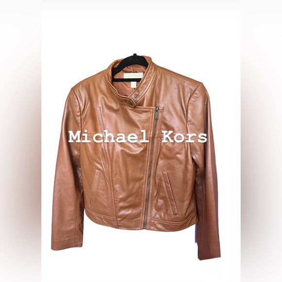 MICHAEL Michael Kors | Jackets & Coats | Michael Kors Leather Jacket ...